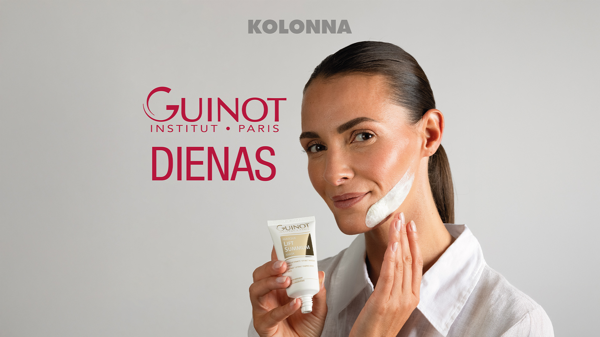 Guinot dienas – Kolonna salonā - Teika Plaza